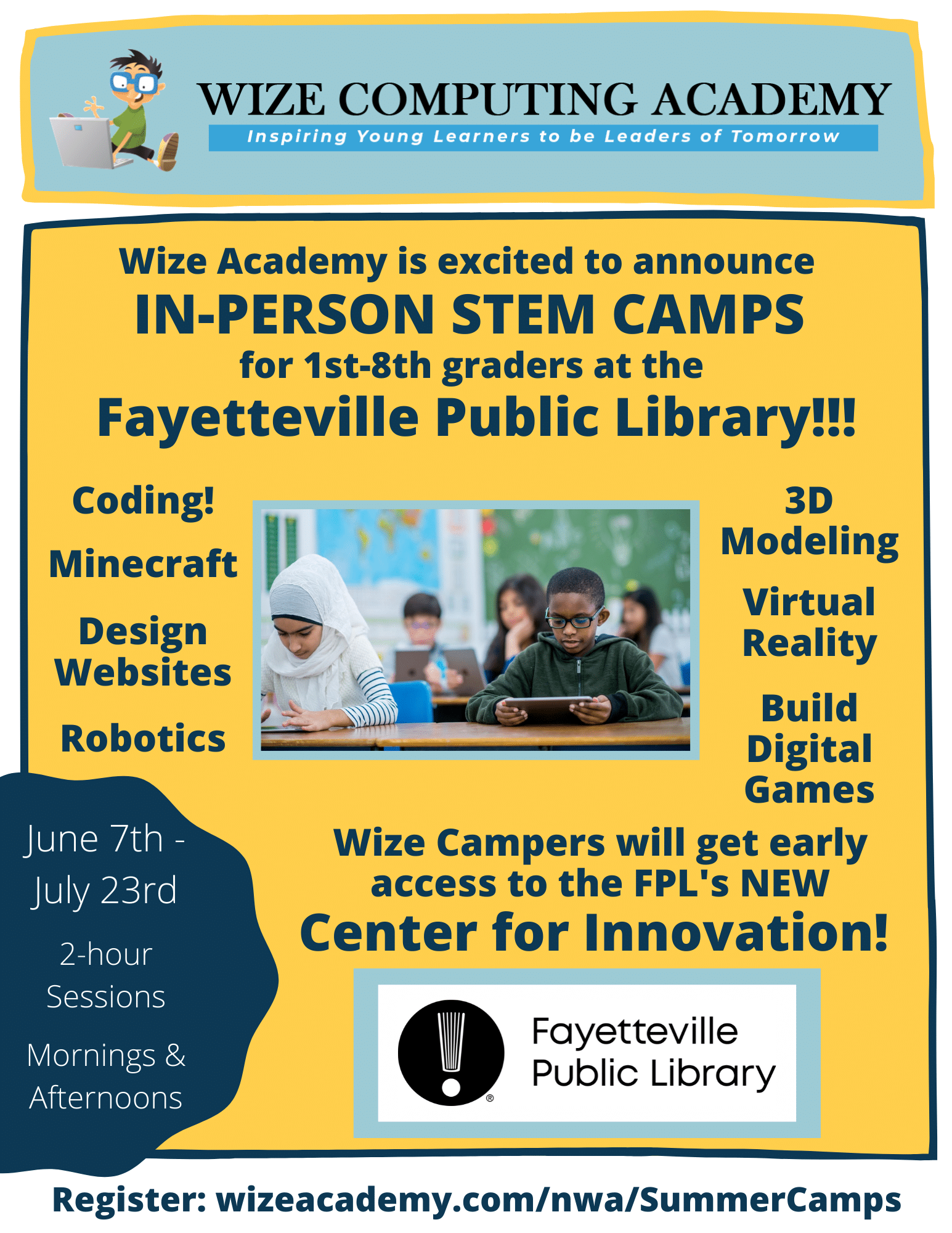 Wize Computing Academy of Northwest Arkansas | Wize Computing Academy